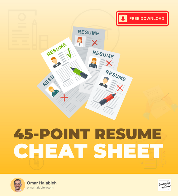 Resume 45-point Checklist